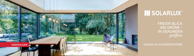 SOLARLUX. Outdoor Living. - exclusive Bauen & Wohnen